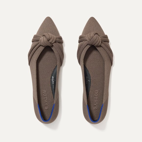 Rothy's | Shoes | Rothys The Knot Point Ii Sparrow Size 85 | Poshmark